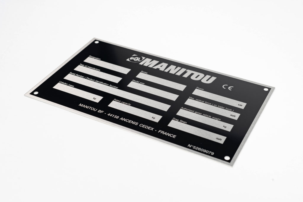 Plaque Constructeur | Martin Technologies